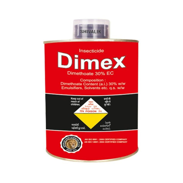 Shivalik Dimex (Dimethoate 30% EC) Insecticide – Cultree India